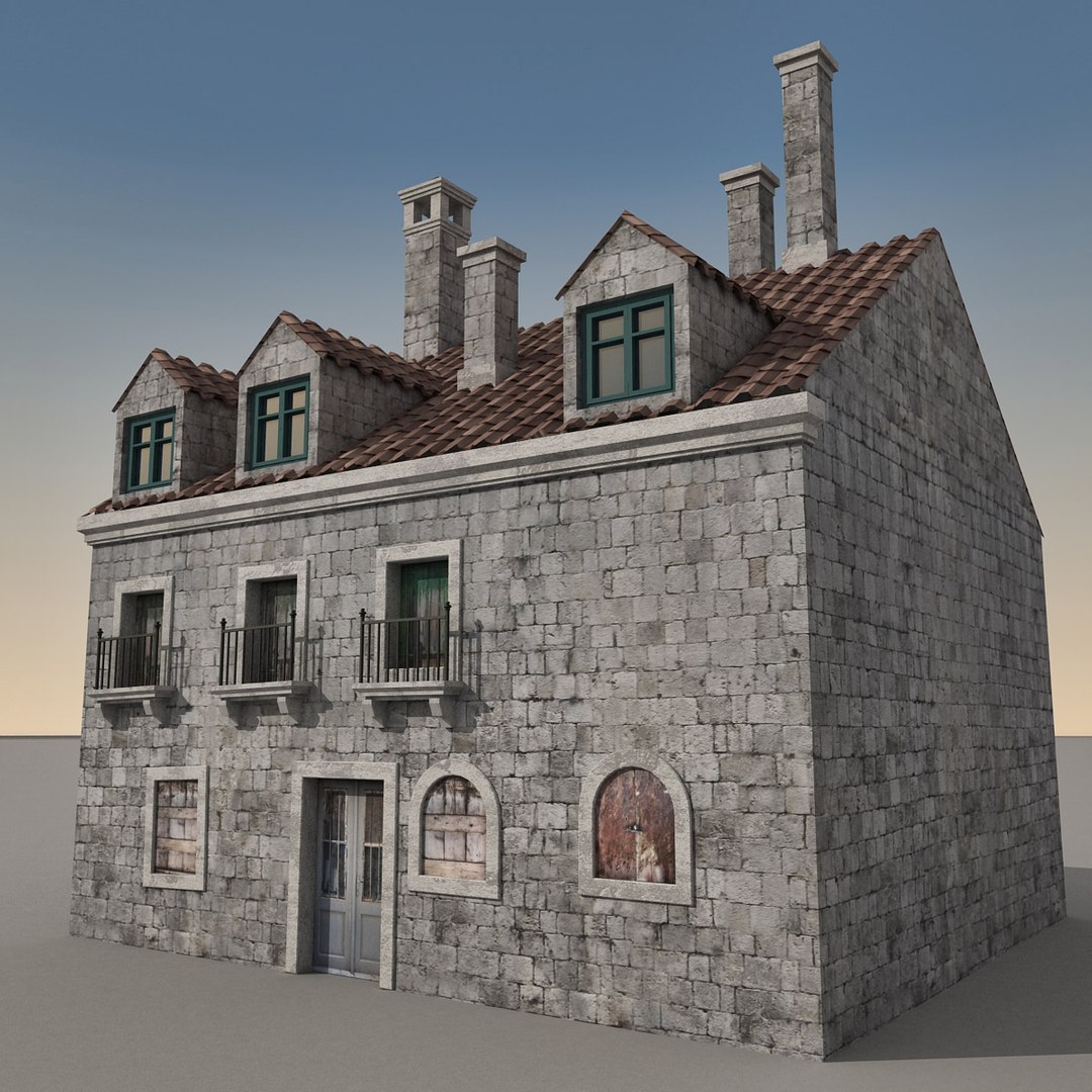 3d Building Italian