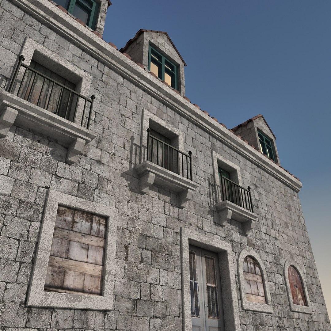 3d Building Italian