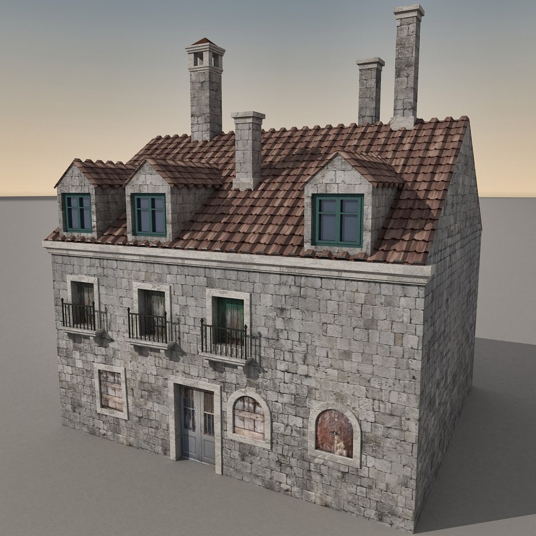 3d Building Italian
