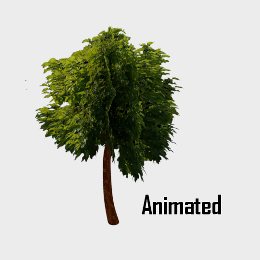 Tree Animation 3D Model - TurboSquid 1551718