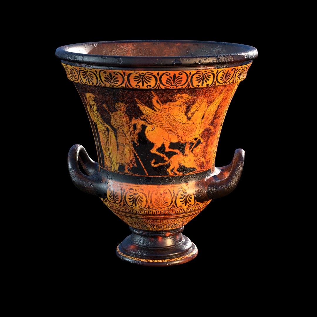 3D Kalyx Krater Model - TurboSquid 1207602