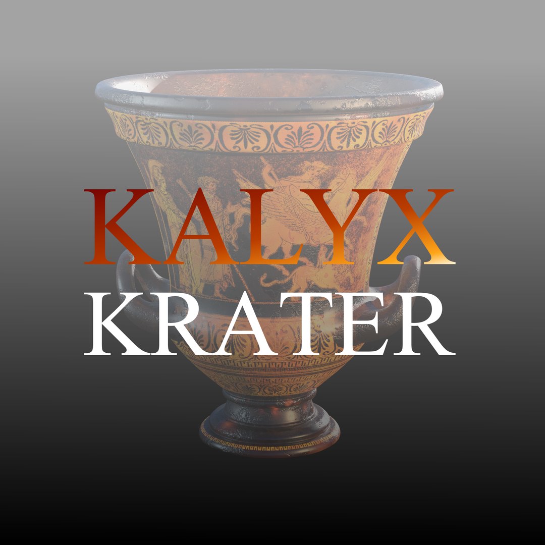 3D Kalyx Krater Model - TurboSquid 1207602