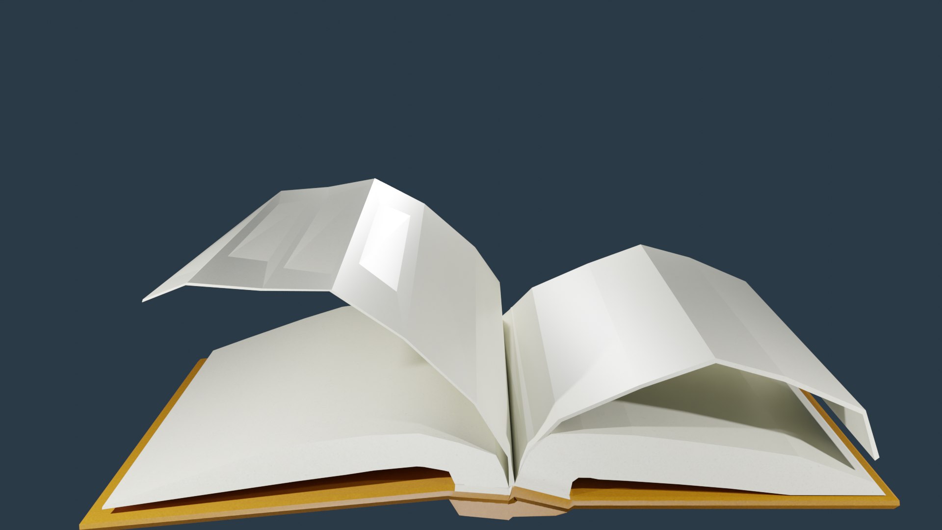 Rigged Low-Poly Book 3D - TurboSquid 2123392