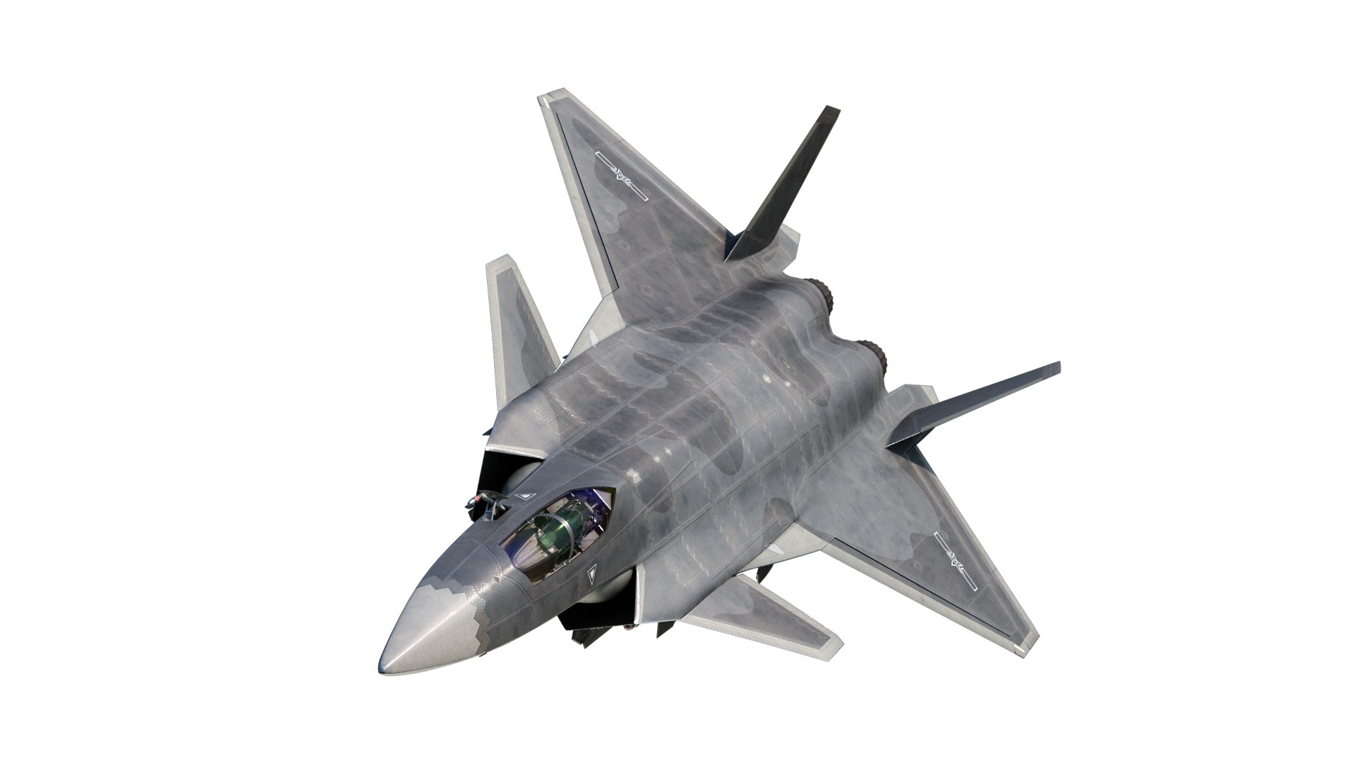 J20 J-20 F-20 F20 China J20 Stealth Fighter 3D Model - TurboSquid 2398790