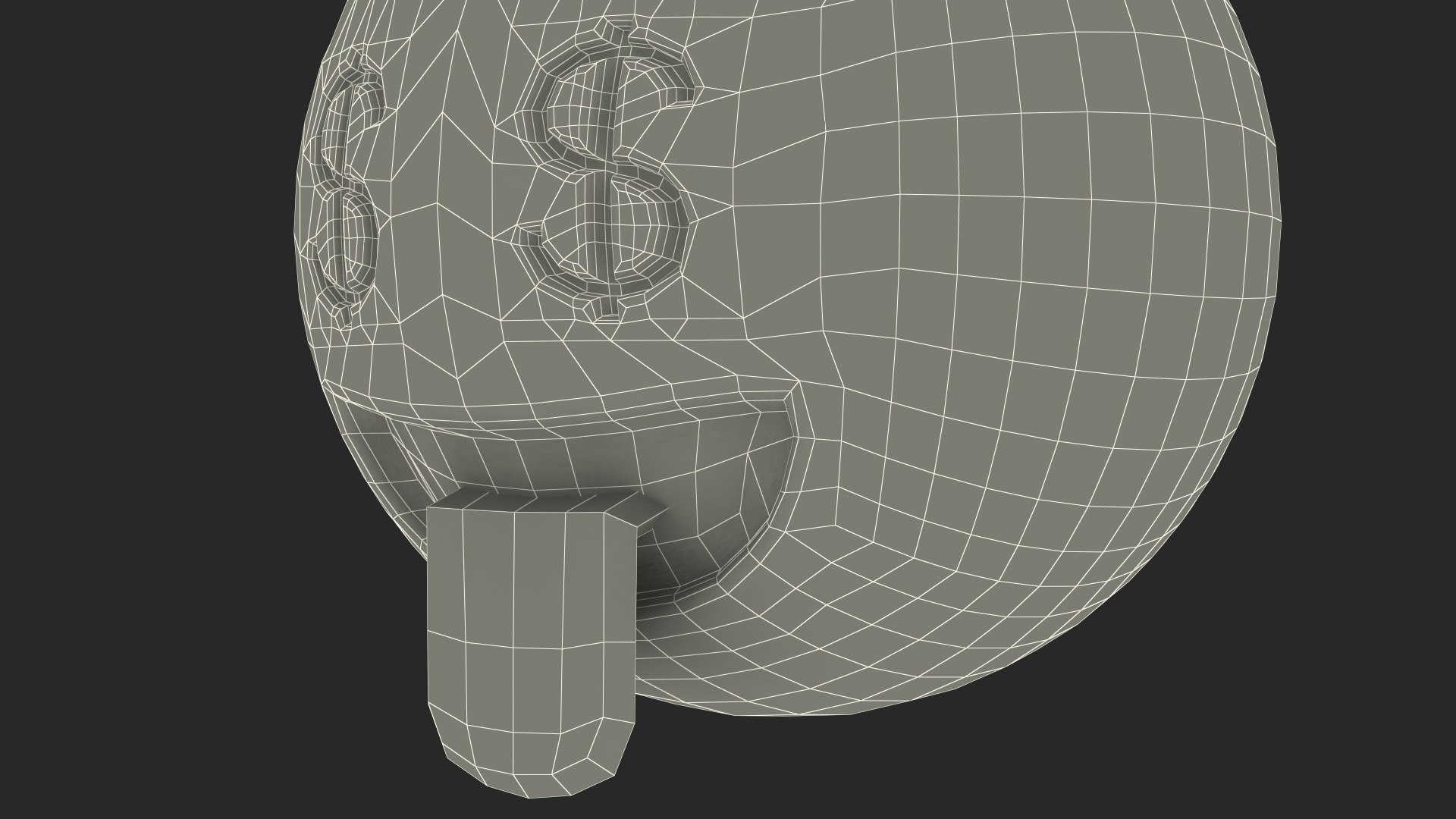 3D model money face emoji - TurboSquid 1533408