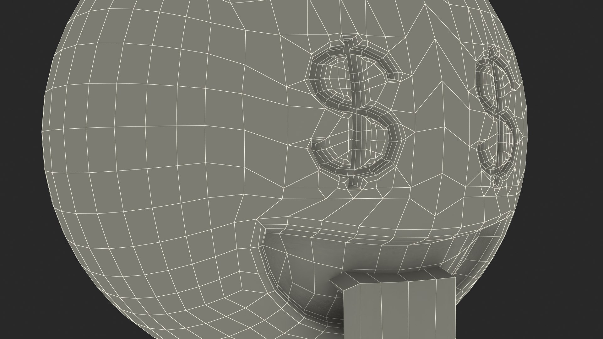 3D model money face emoji - TurboSquid 1533408