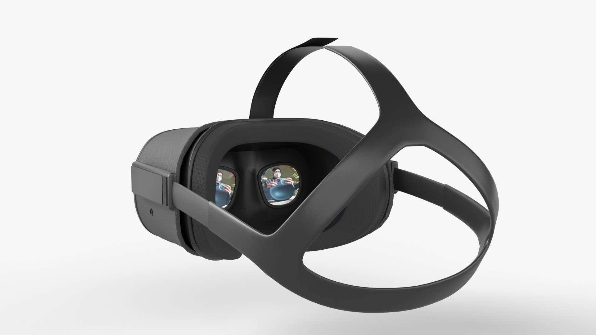 Oculus Quest With Oculus Touch V2 Controllers 3D Model - TurboSquid 2167313