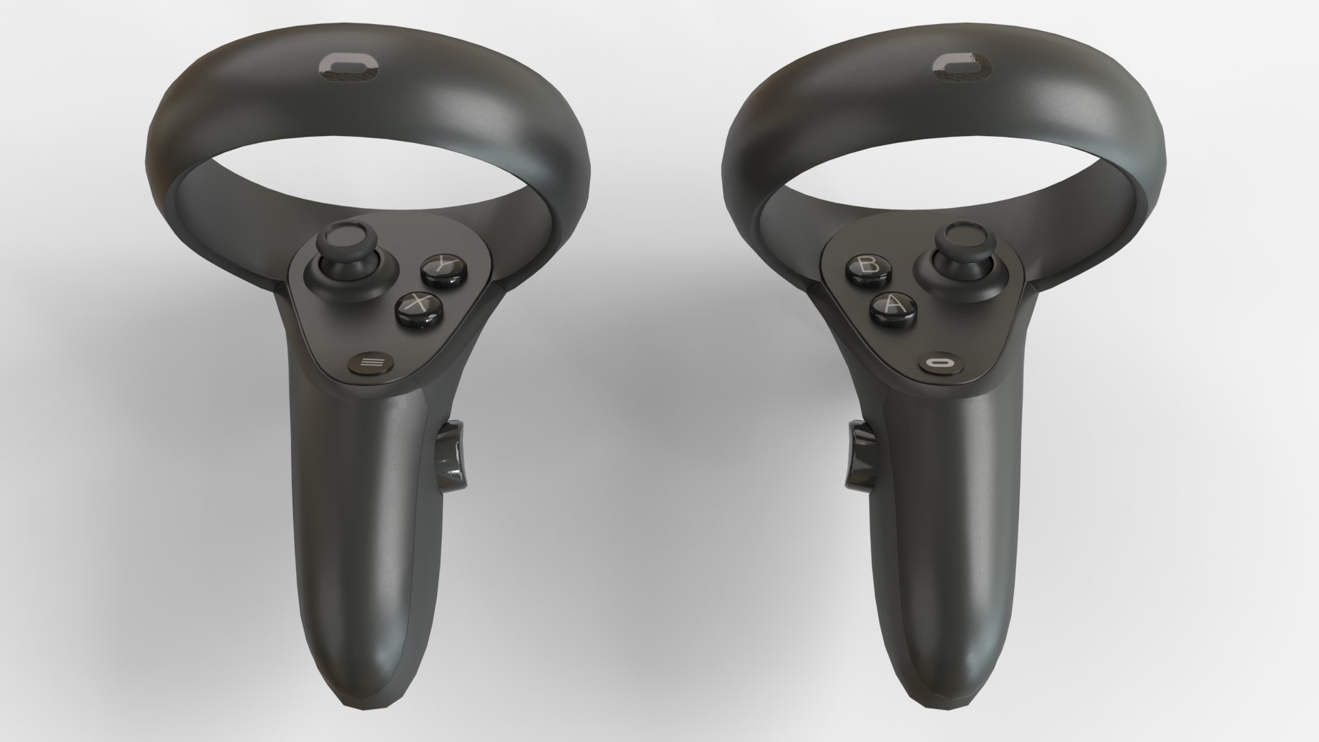 Oculus Quest With Oculus Touch V2 Controllers 3D Model - TurboSquid 2167313