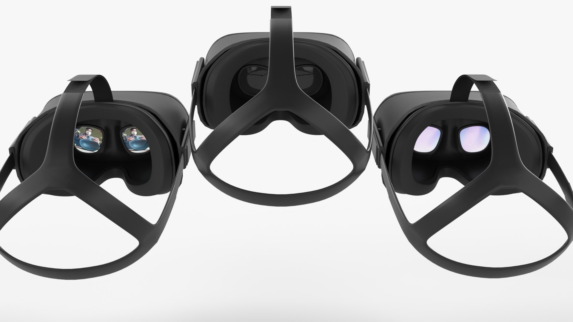 Oculus Quest With Oculus Touch V2 Controllers 3D Model - TurboSquid 2167313