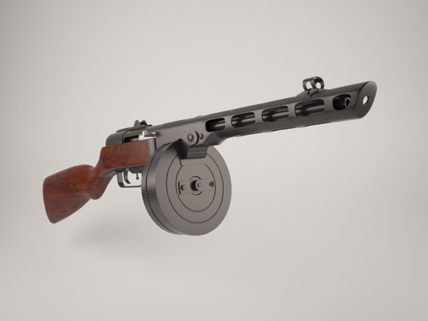 Soviet Ic Pistol 3d Model