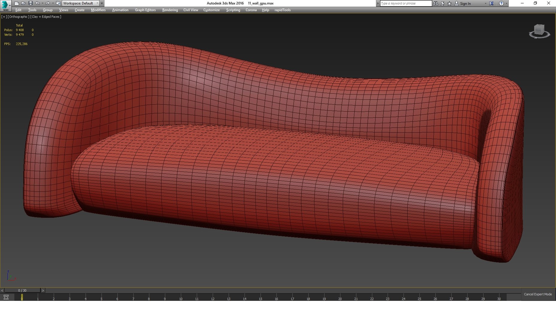 3D Domeau Peres - Moon Sofa By Raphael Navot - TurboSquid 2100423