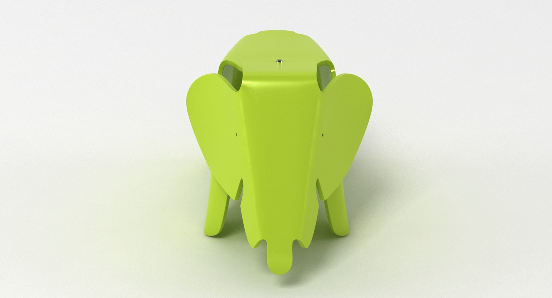 Eames Elephant Stool 3d Max