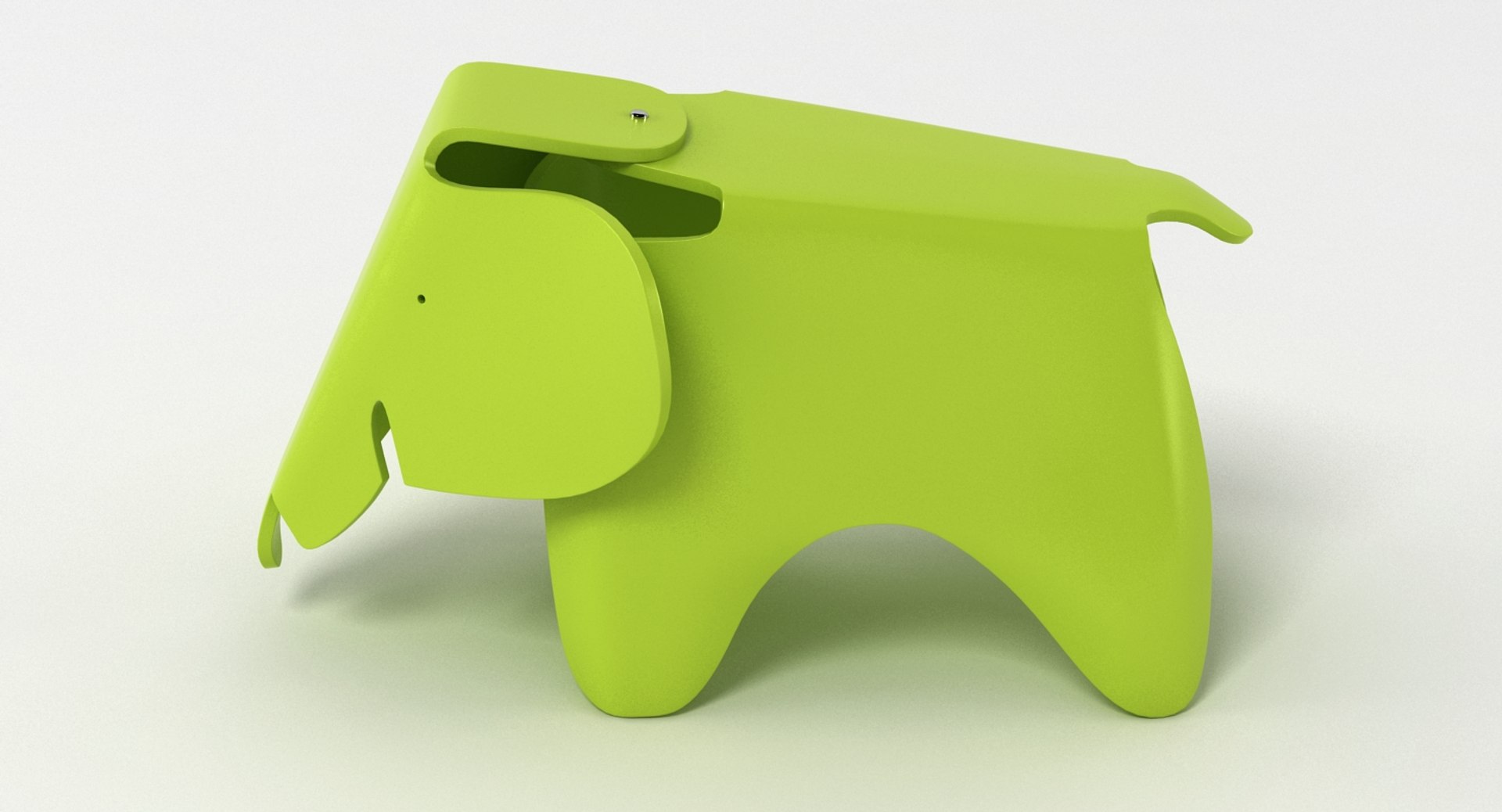 Eames Elephant Stool 3d Max