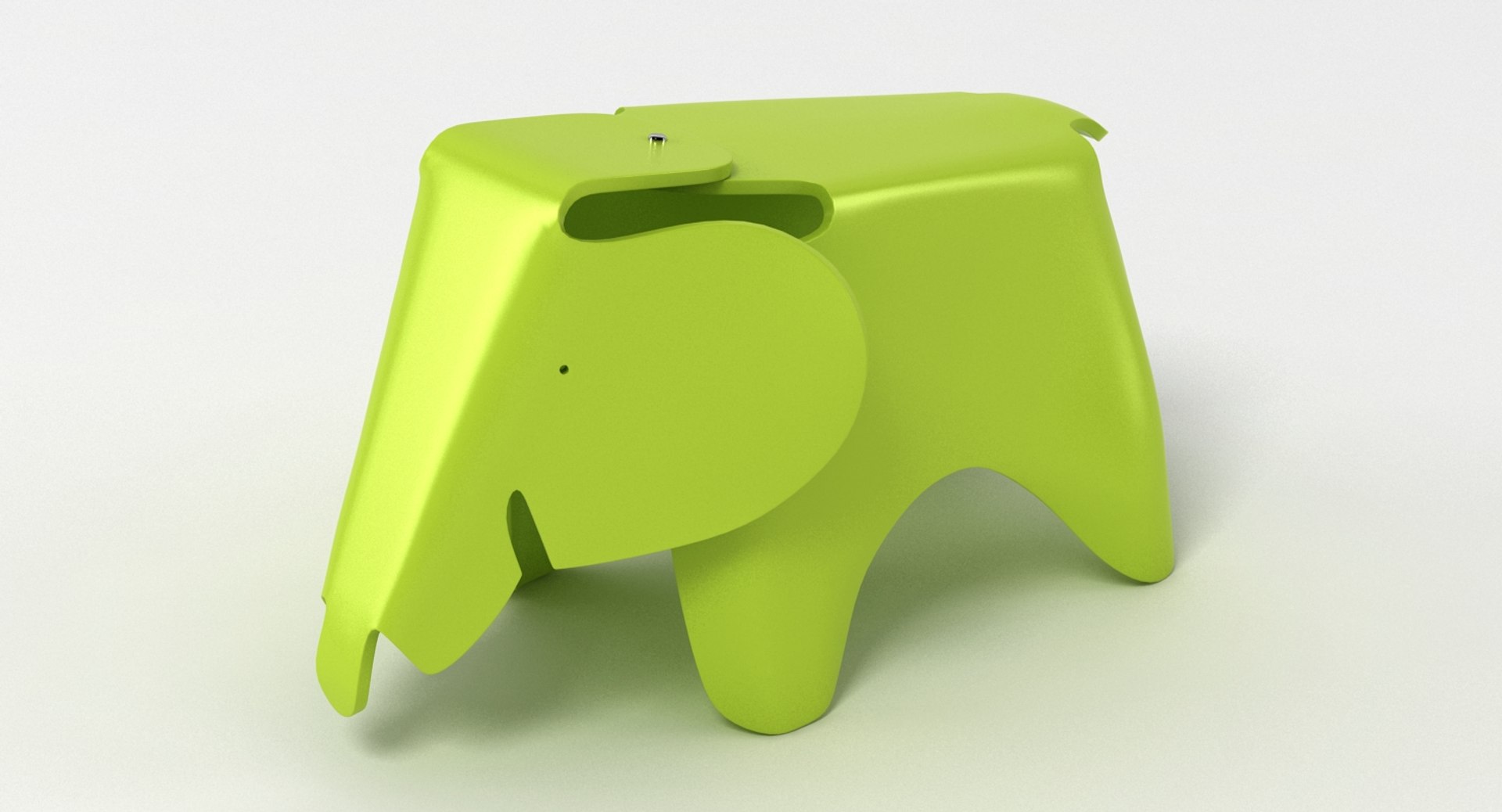 Eames Elephant Stool 3d Max