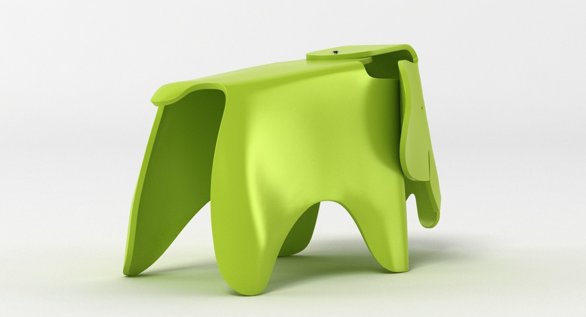 Eames Elephant Stool 3d Max
