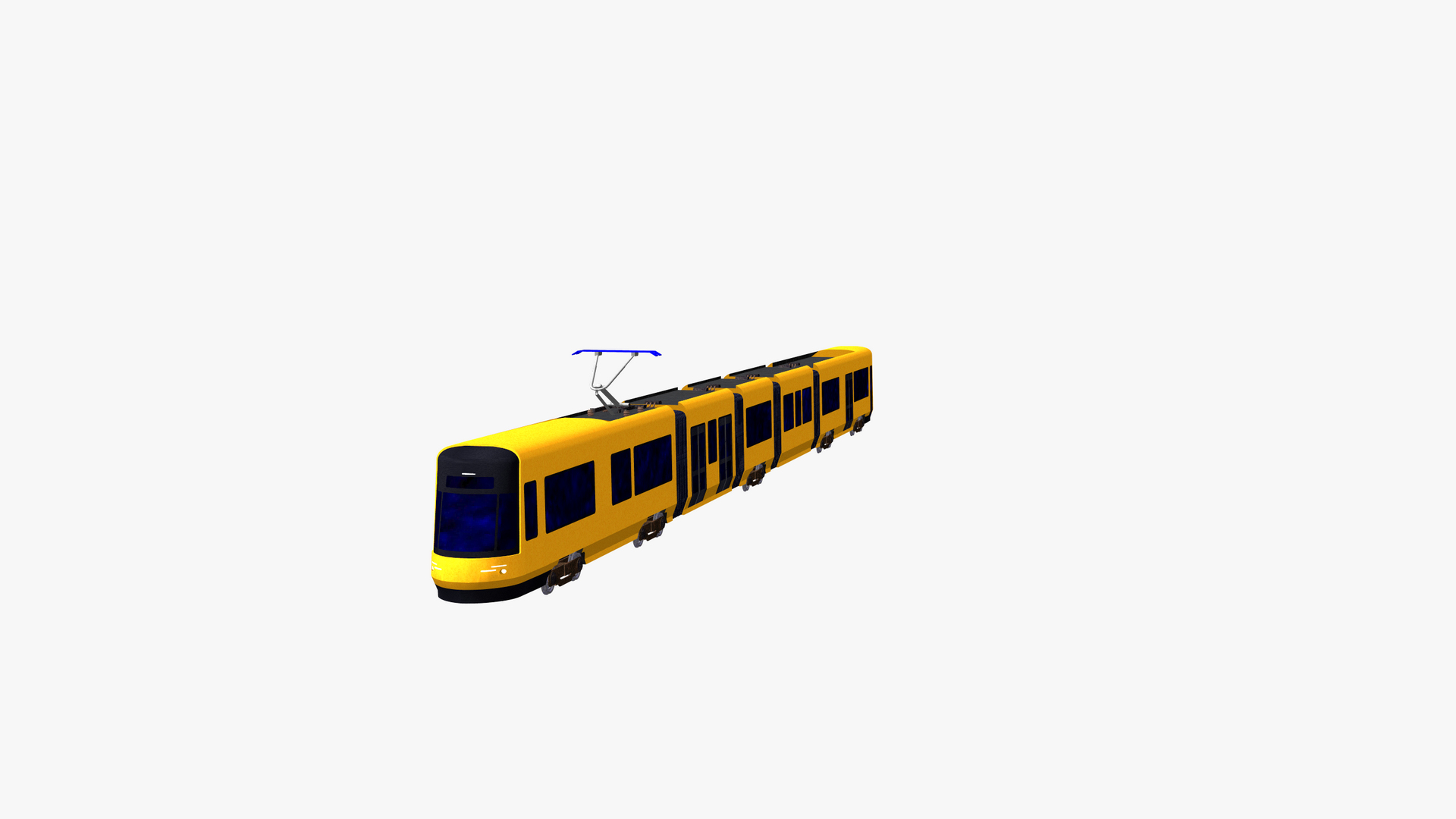 Alstom Ngt Dxdd Electric Tram Dresden Model - TurboSquid 1899757