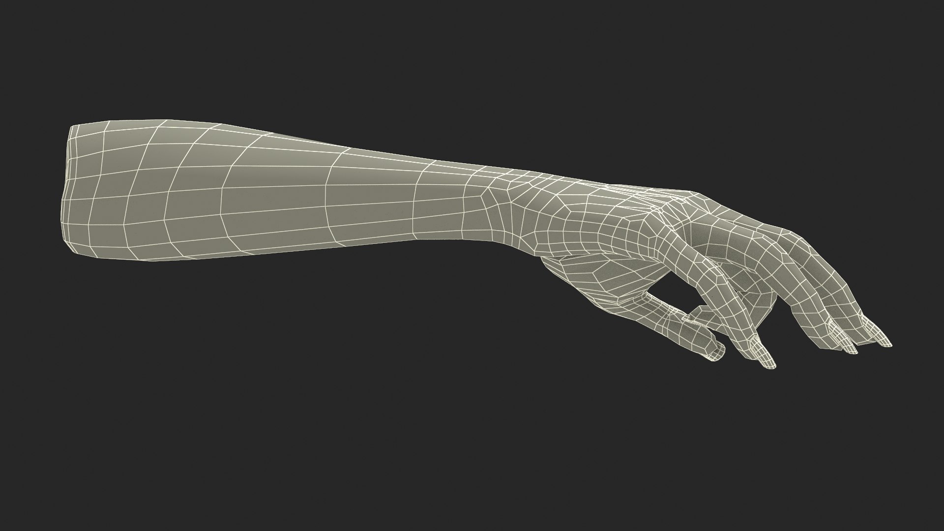 Brown Skinned Woman Hand OK Pose 3D Model - TurboSquid 2169098
