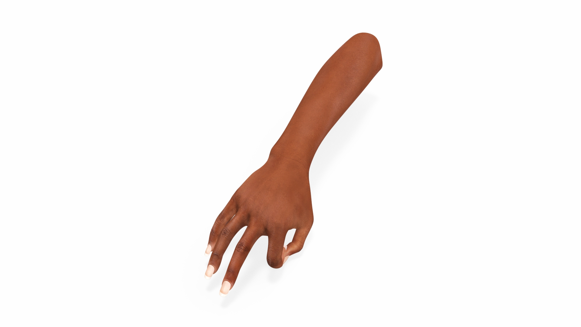 Brown Skinned Woman Hand OK Pose 3D Model - TurboSquid 2169098