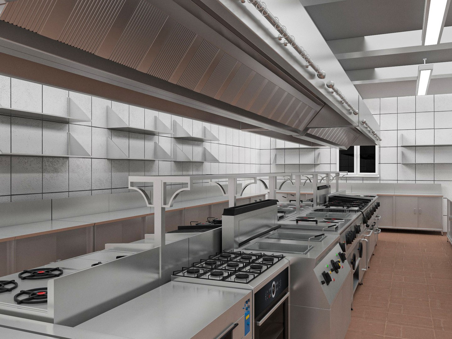 3D Commercial Kitchen 6 Model - TurboSquid 2094914