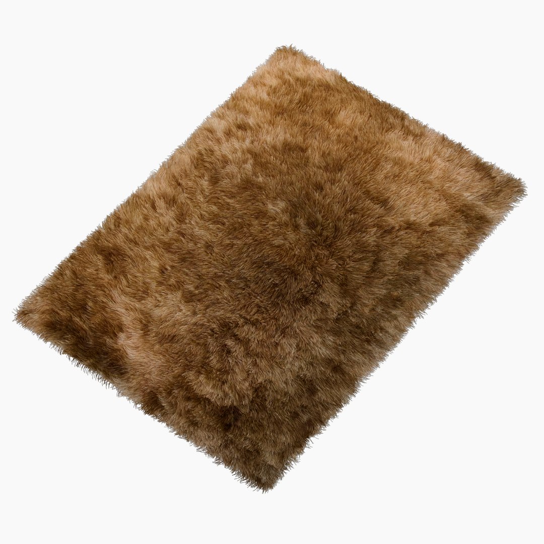3d Model Fur Carpet