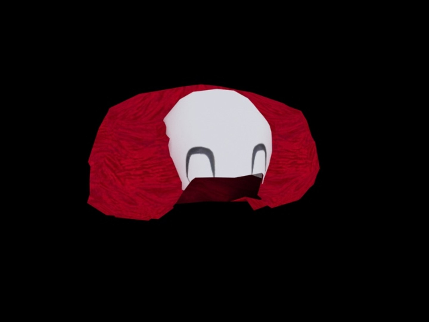 clown hat 3d model