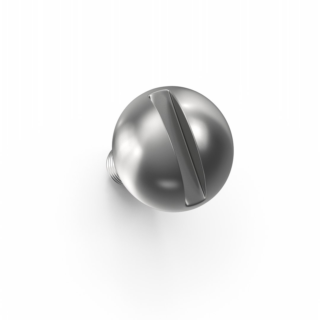 3D Steel Bolt Model - TurboSquid 2129197