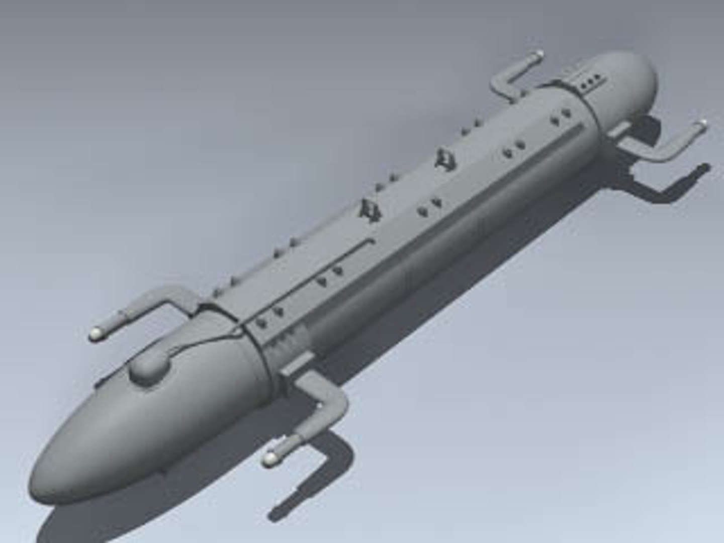 Ecm Pod 3d Model