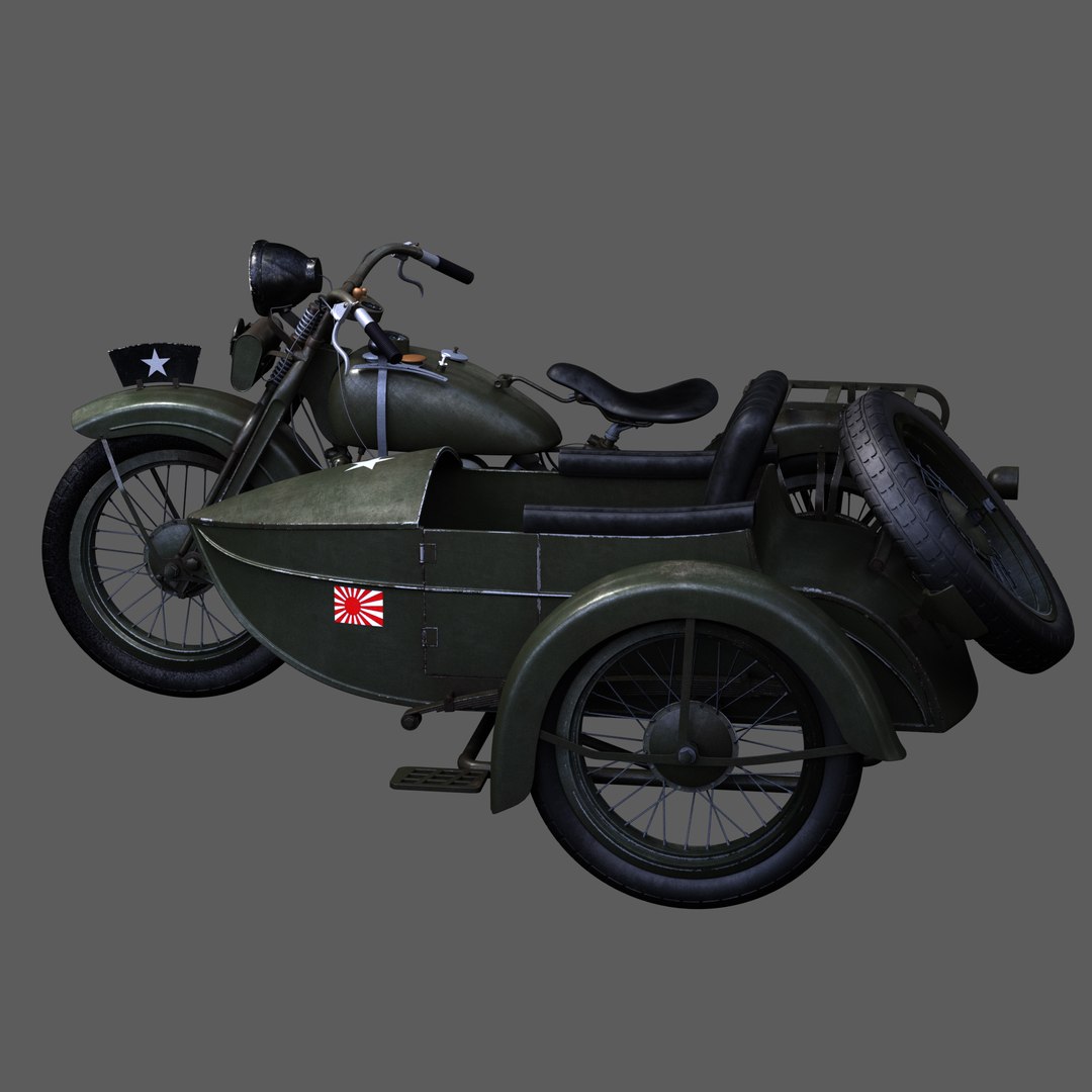 3D The Second World War - Made In Japan For Military Use - Side ...