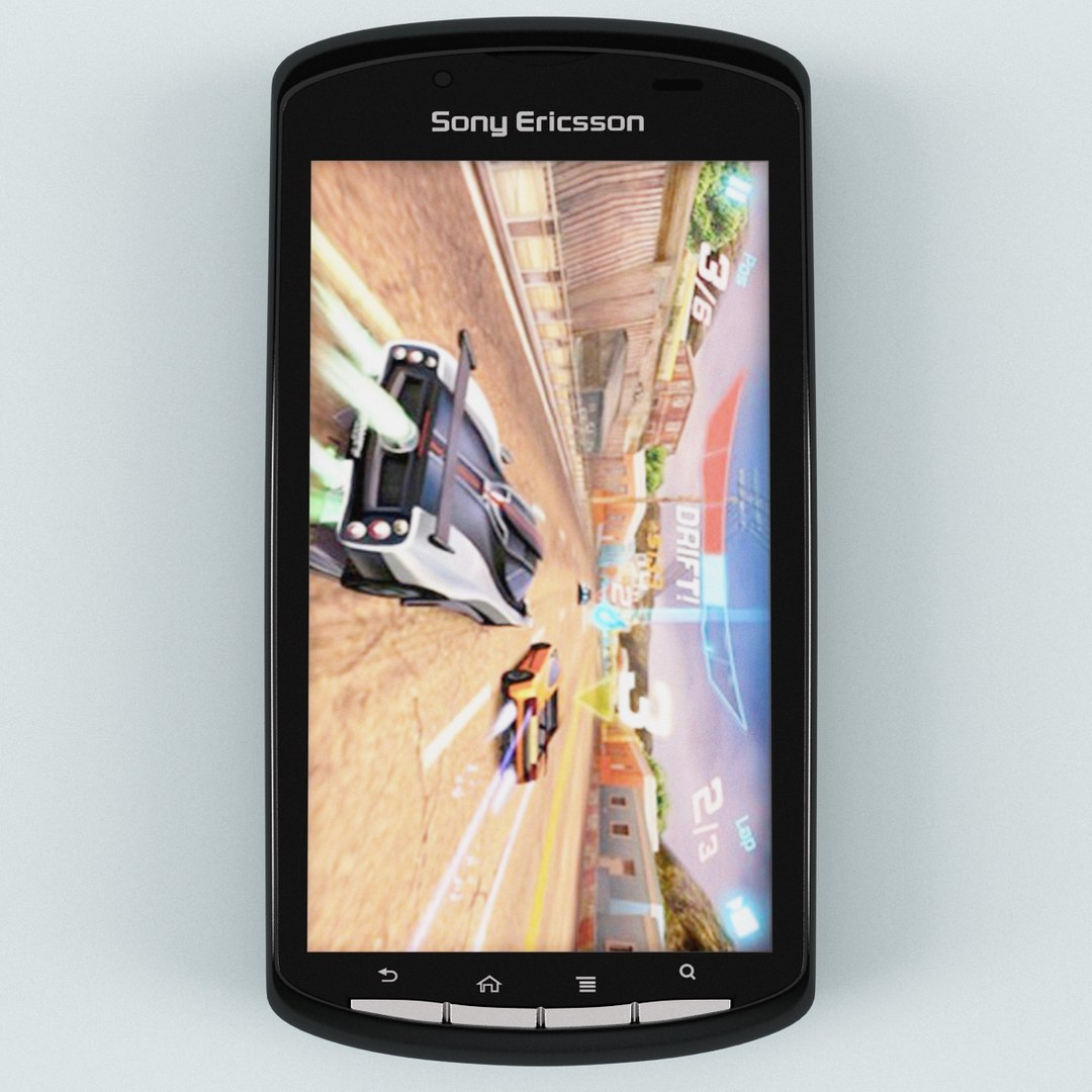 Sony Ericsson Xperia Play 3d Model