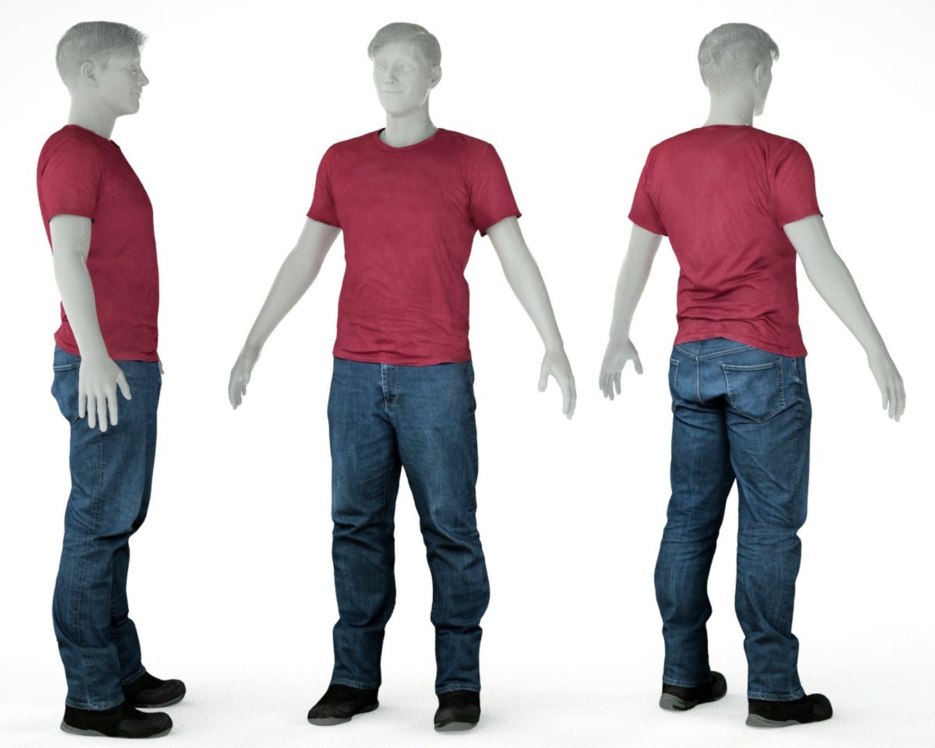 3D Male Clothing Outfit - TurboSquid 1329830