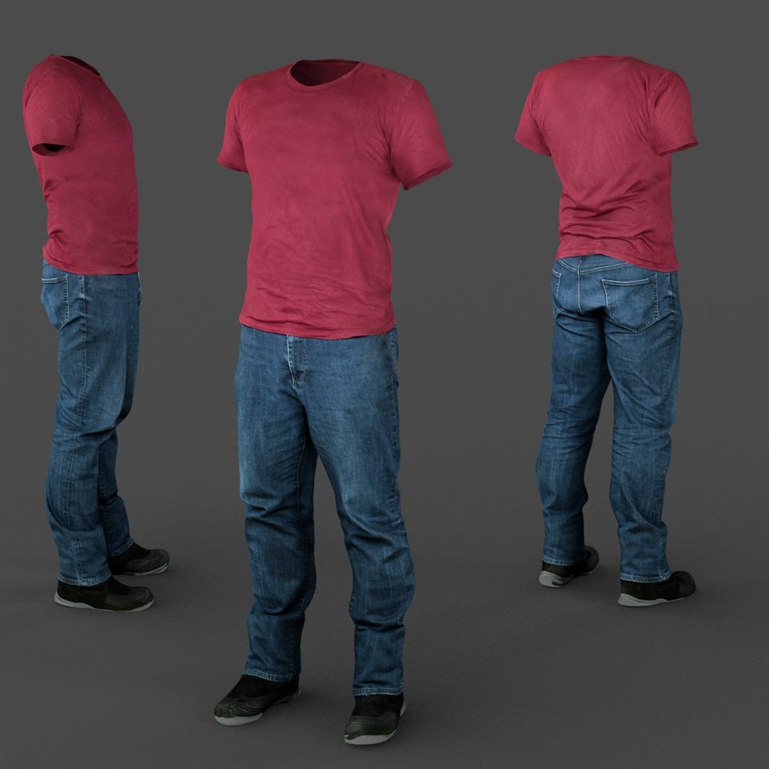 3D Male Clothing Outfit - TurboSquid 1329830
