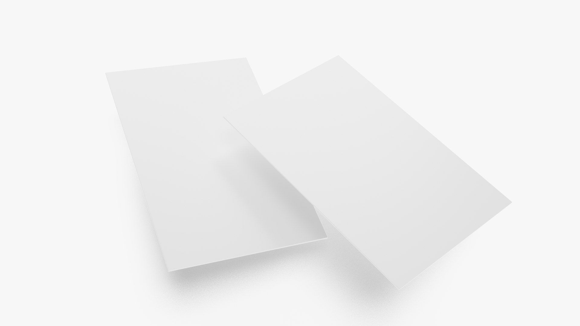 3D Standard Business Card Model - TurboSquid 1506983