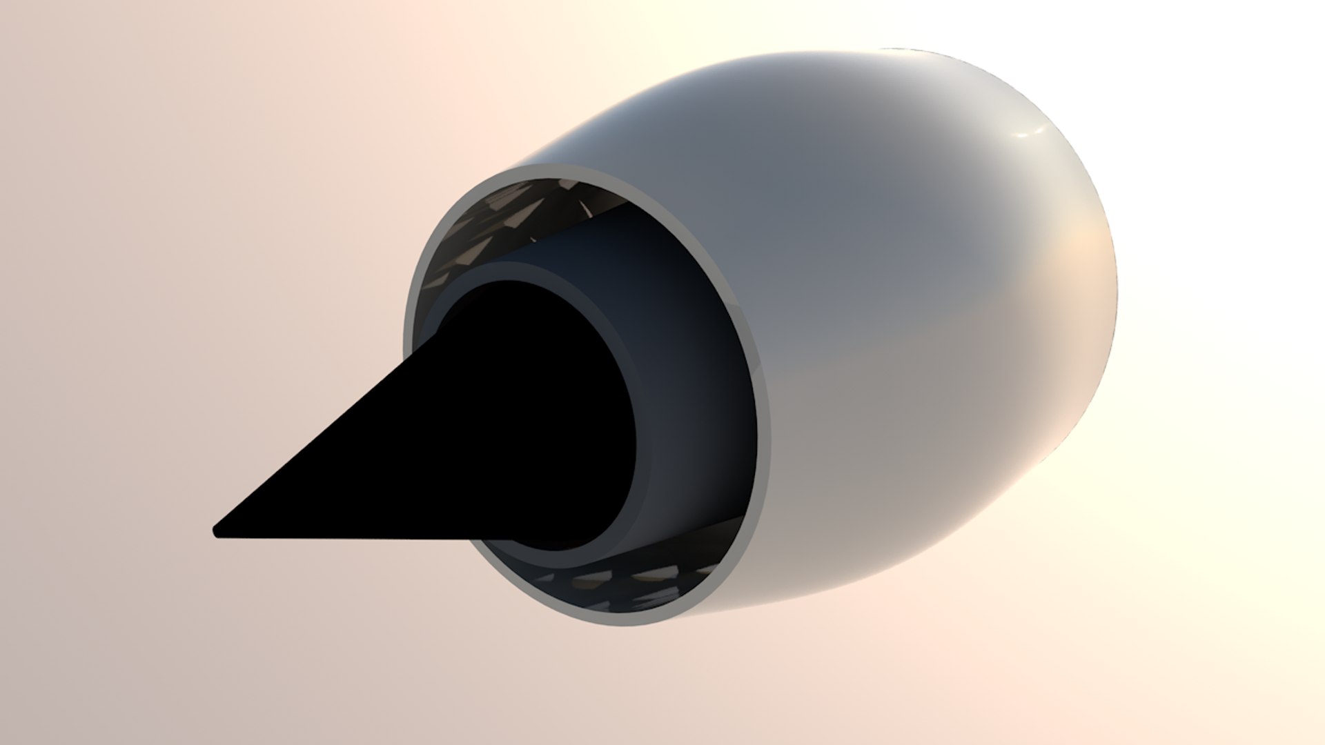 Simple Jet Engine 3d C4d