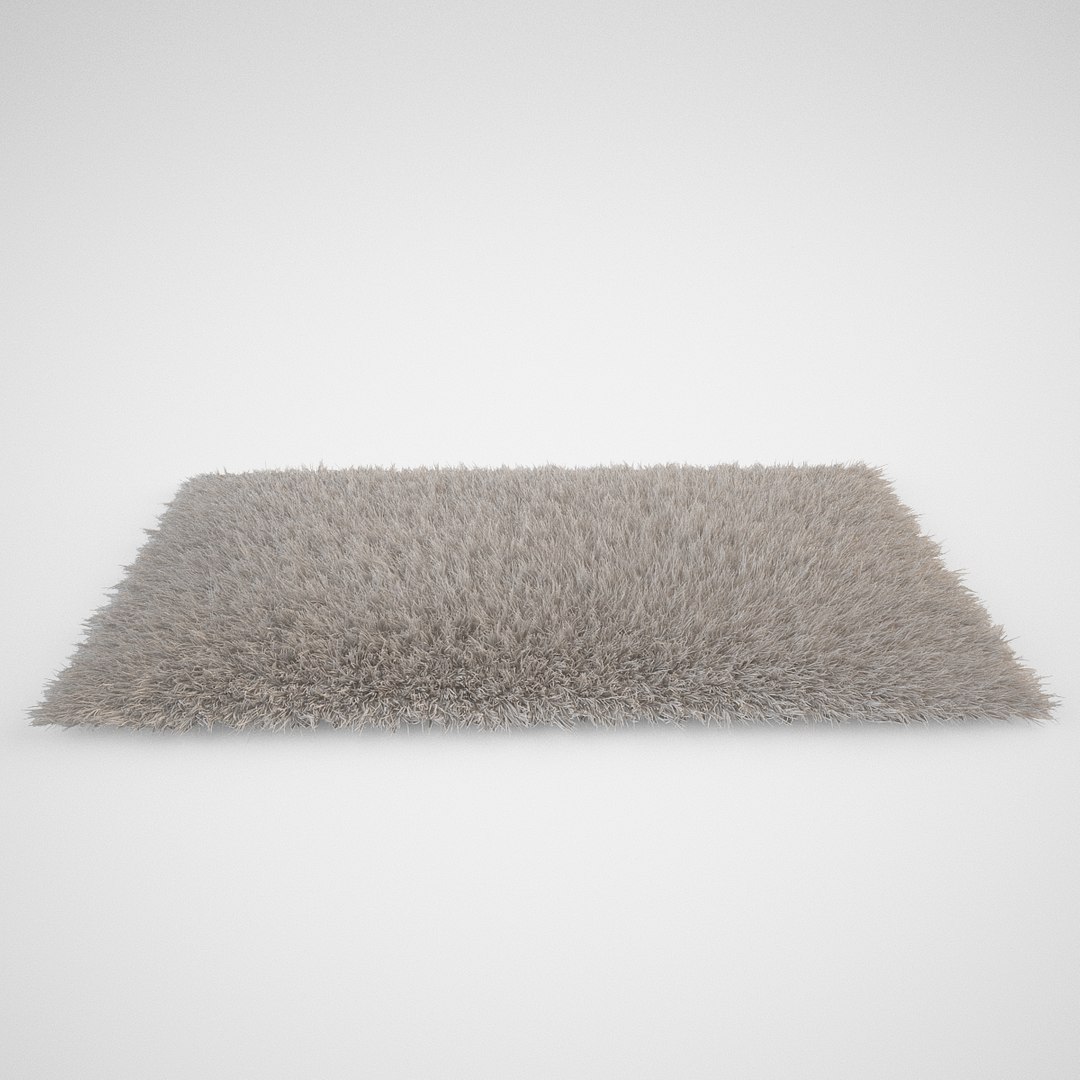 realistic carpet rug fur 3d max