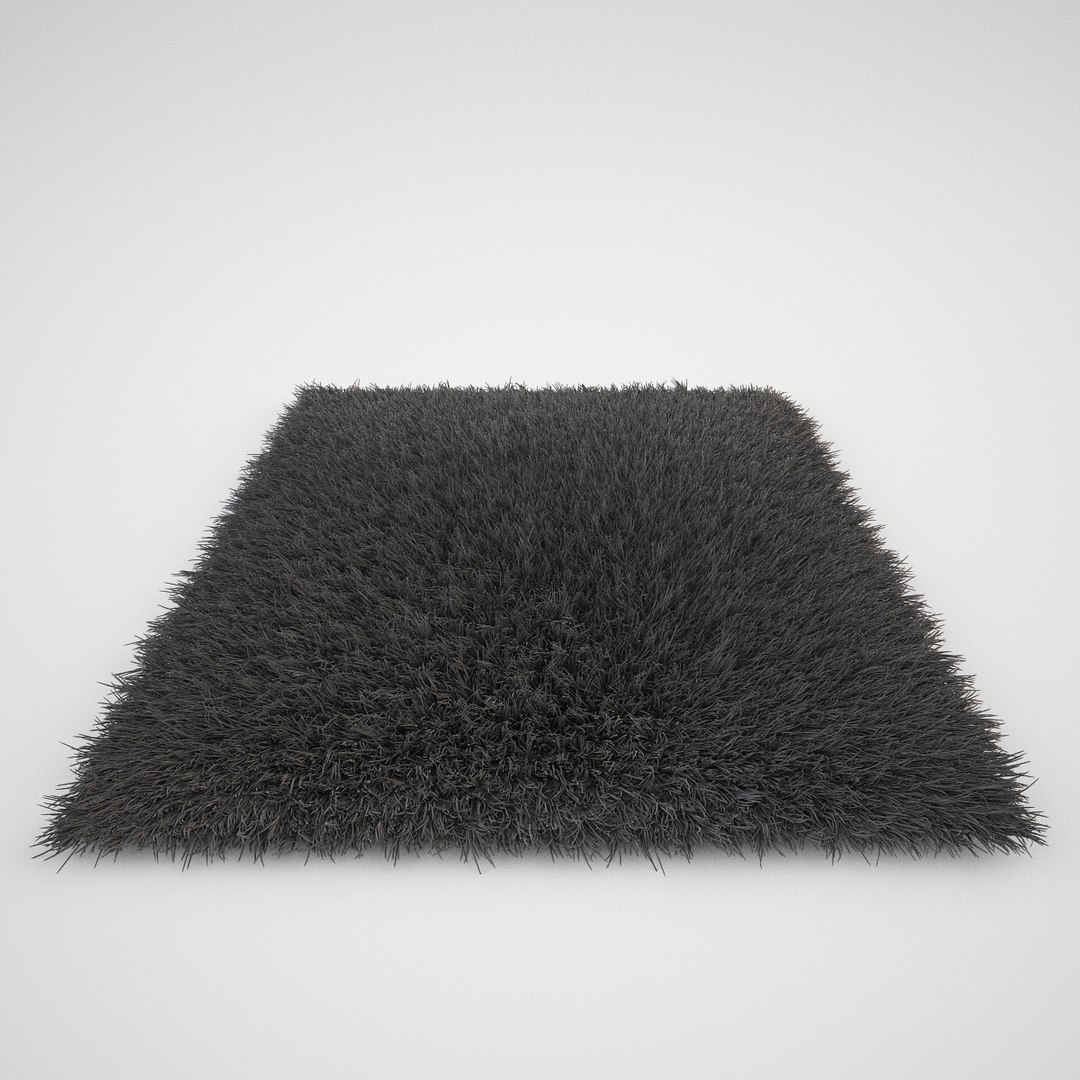 realistic carpet rug fur 3d max