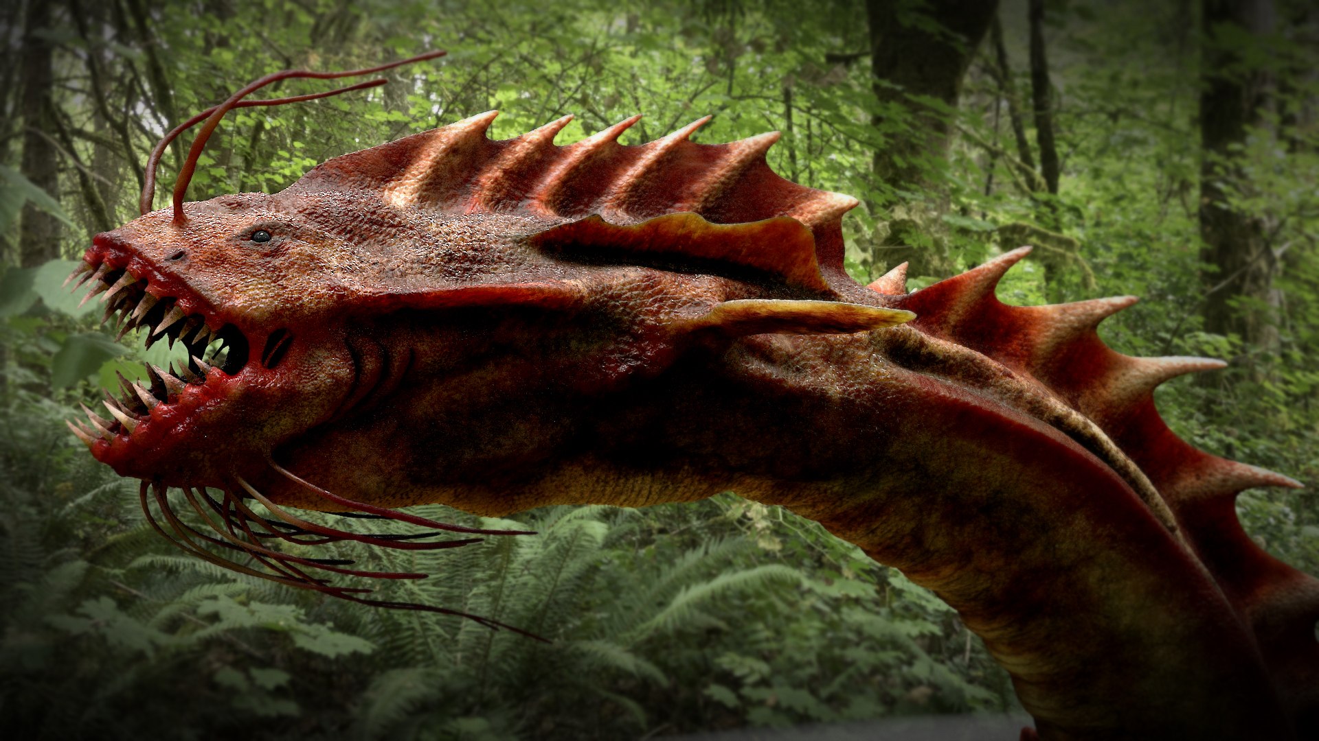 3D Leviathan Sea Monster Model - TurboSquid 2066679