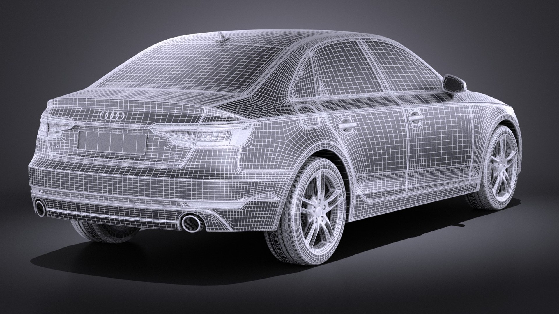 3d 2016 sedan audi