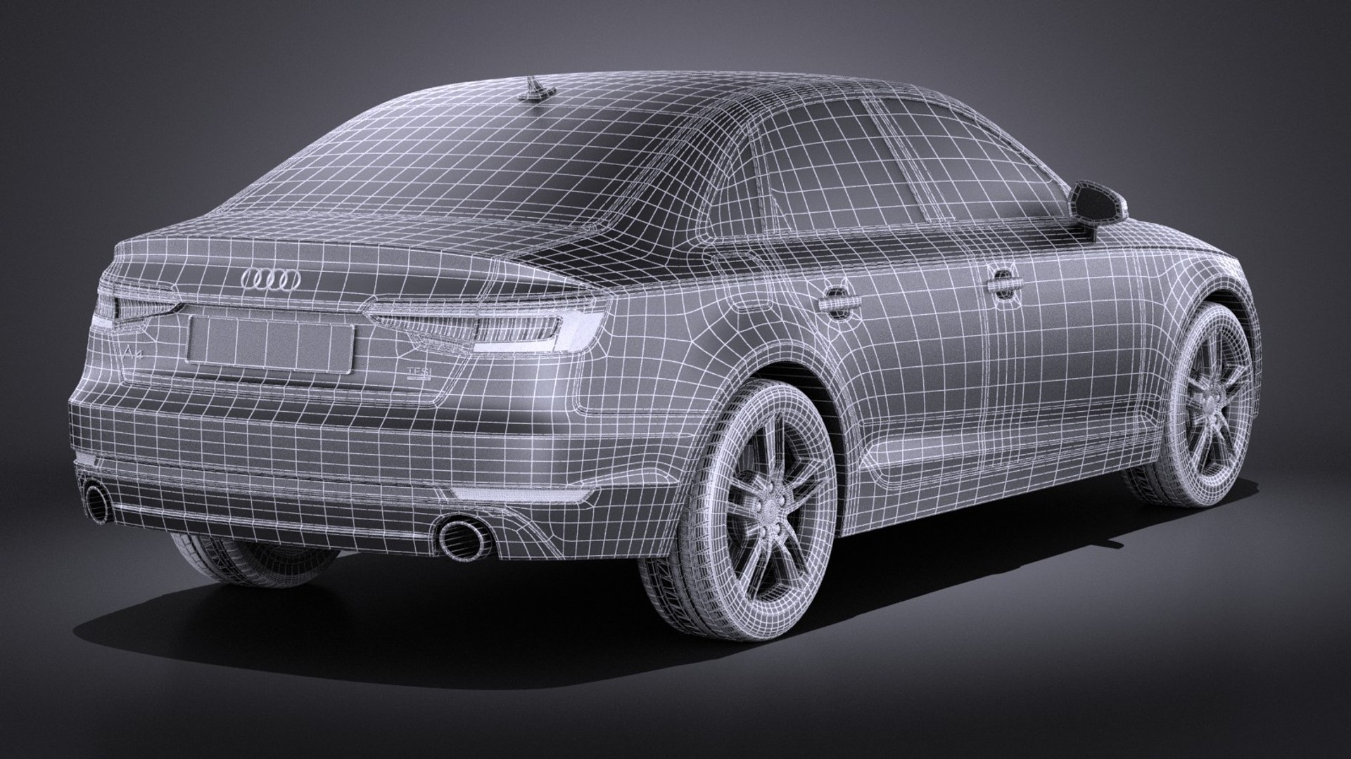 3d 2016 sedan audi