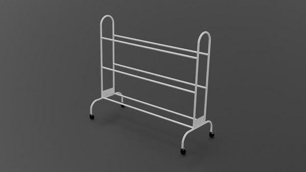 3D BasketBall Rack - TurboSquid 1992085