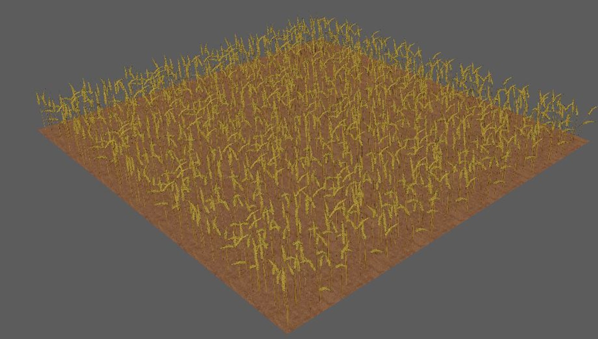 3D Model Wheat Field - TurboSquid 1212720