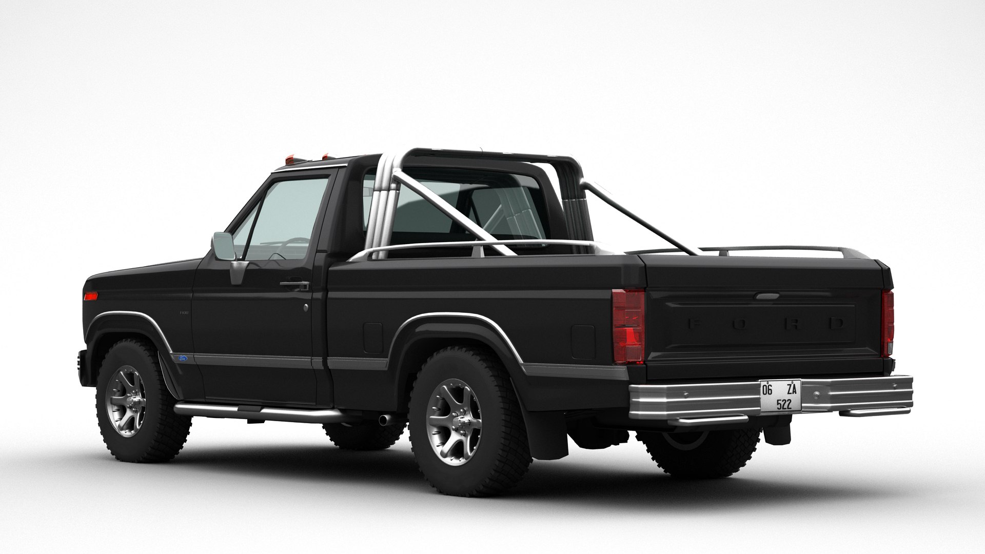 1980 Ford Ranger F100 3D Model - TurboSquid 2010787