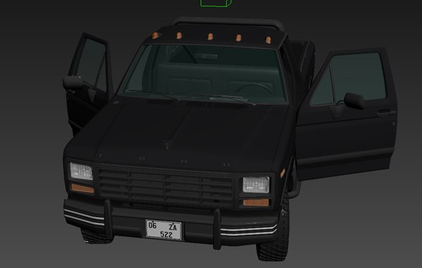 modelo 3d 1980 ford guardabosques f100 - TurboSquid 2010787