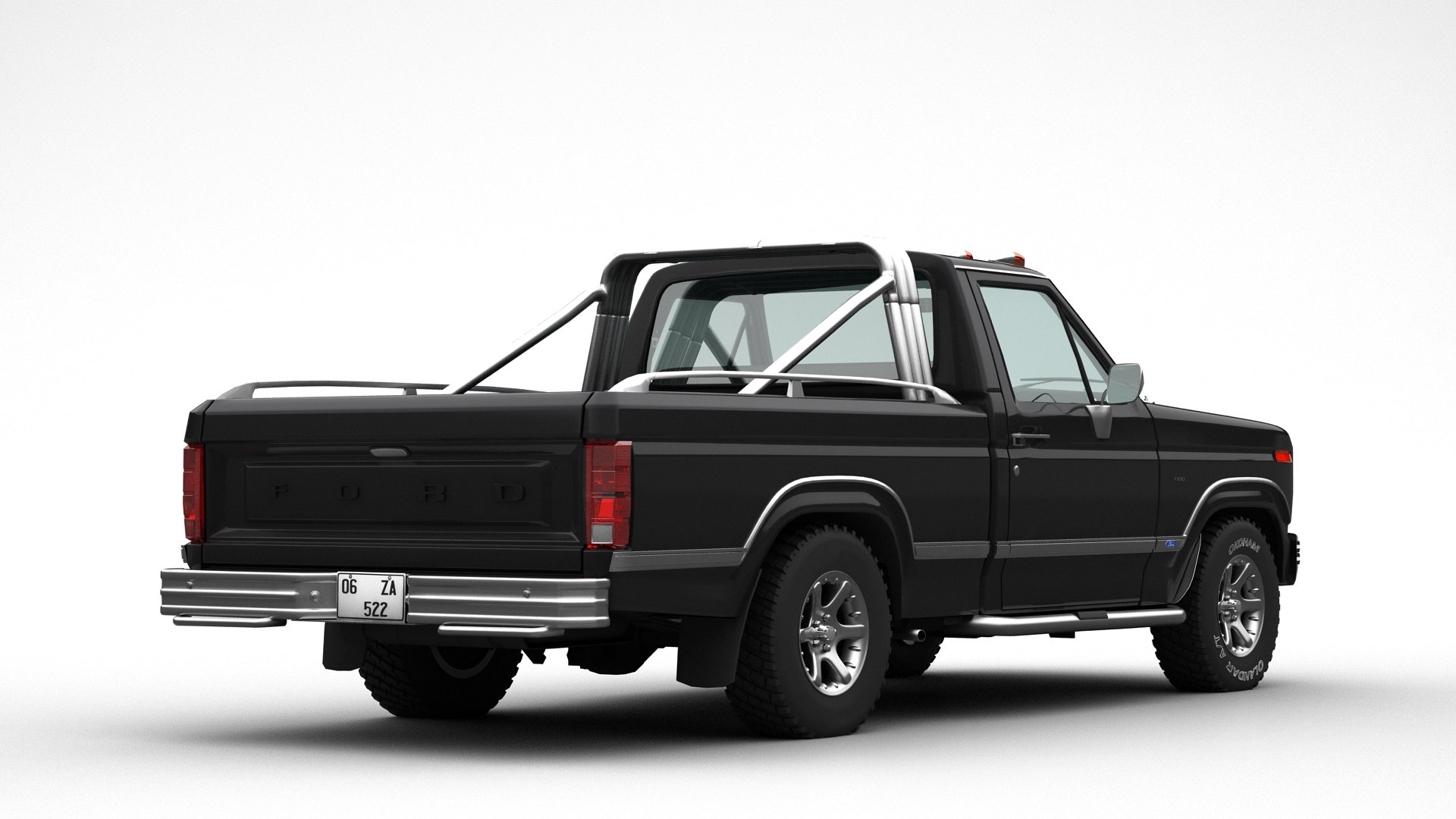 1980 Ford Ranger F100 3D Model - TurboSquid 2010787