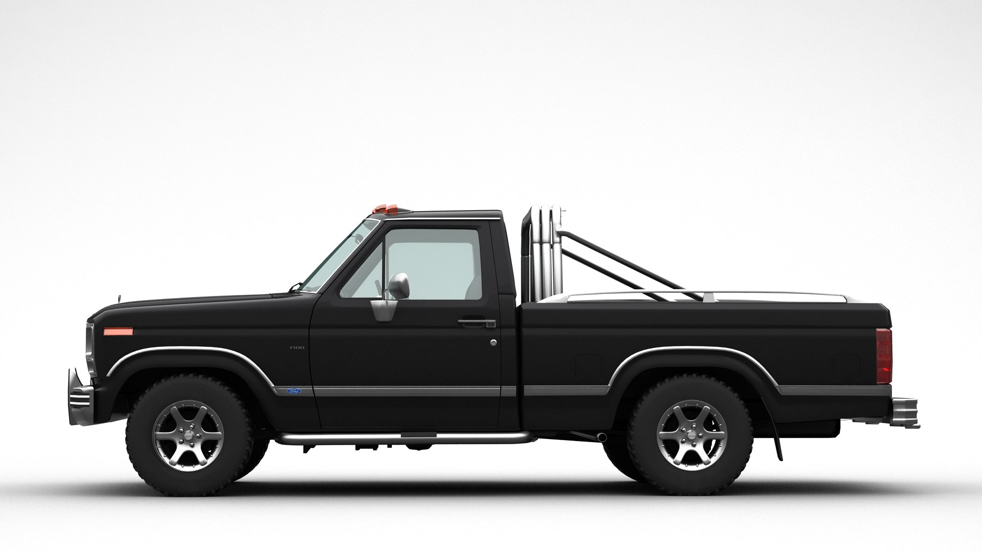 1980 Ford Ranger F100 3D Model - TurboSquid 2010787