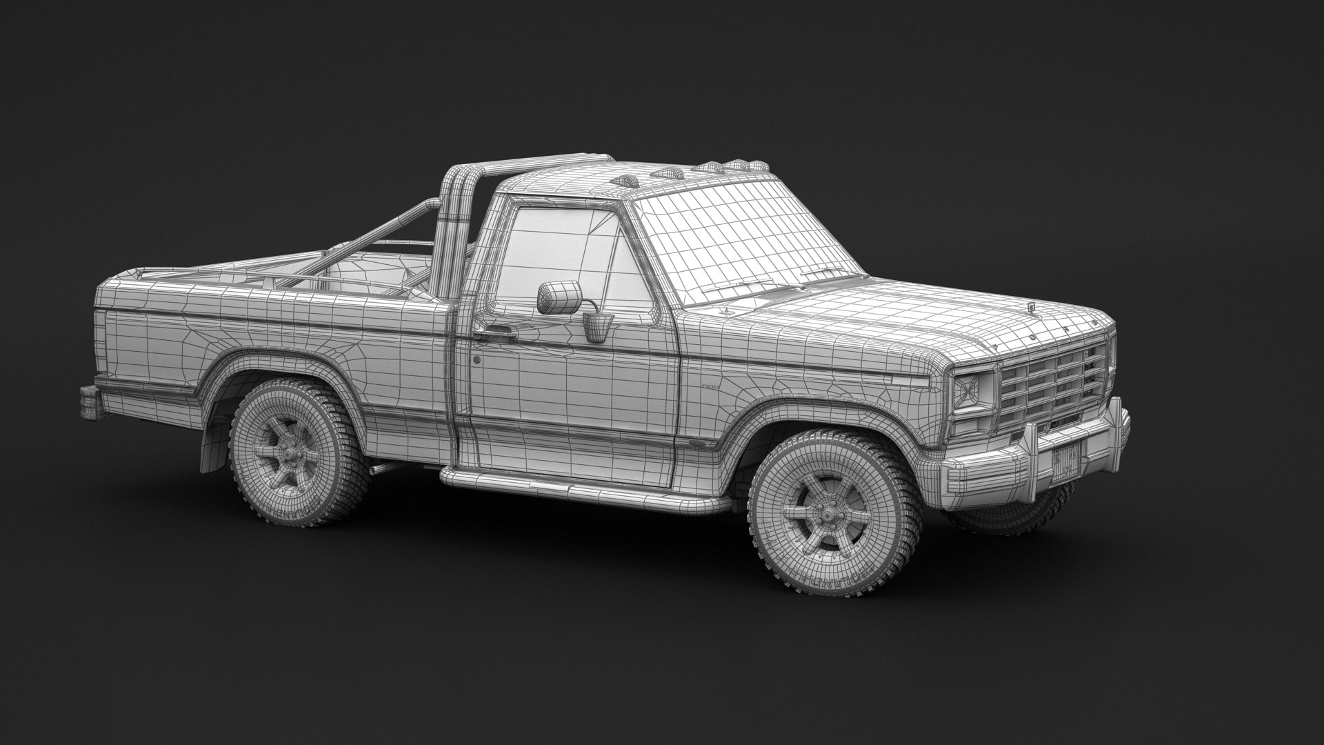 1980 Ford Ranger F100 3D Model - TurboSquid 2010787