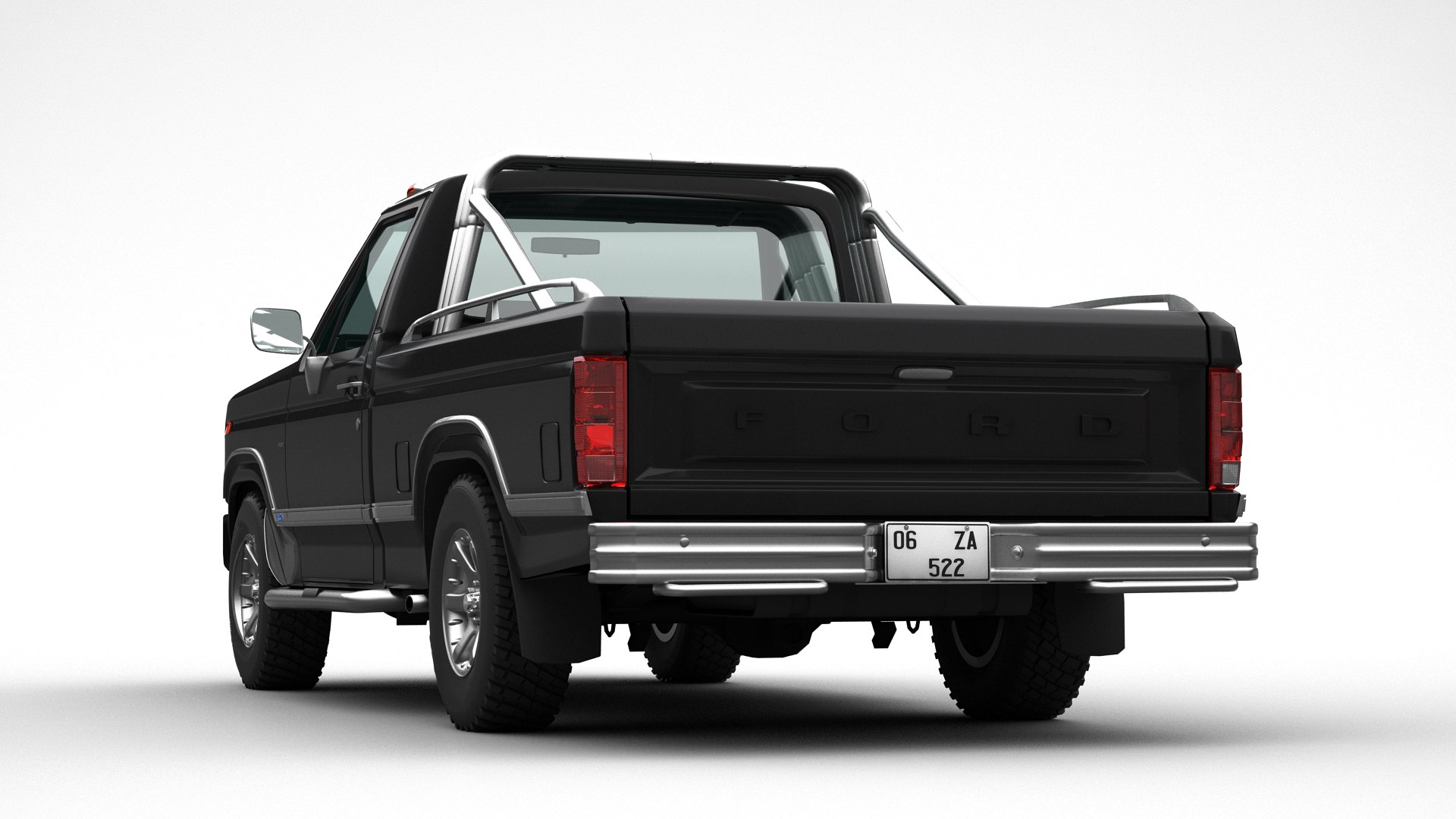 1980 Ford Ranger F100 3D Model - TurboSquid 2010787