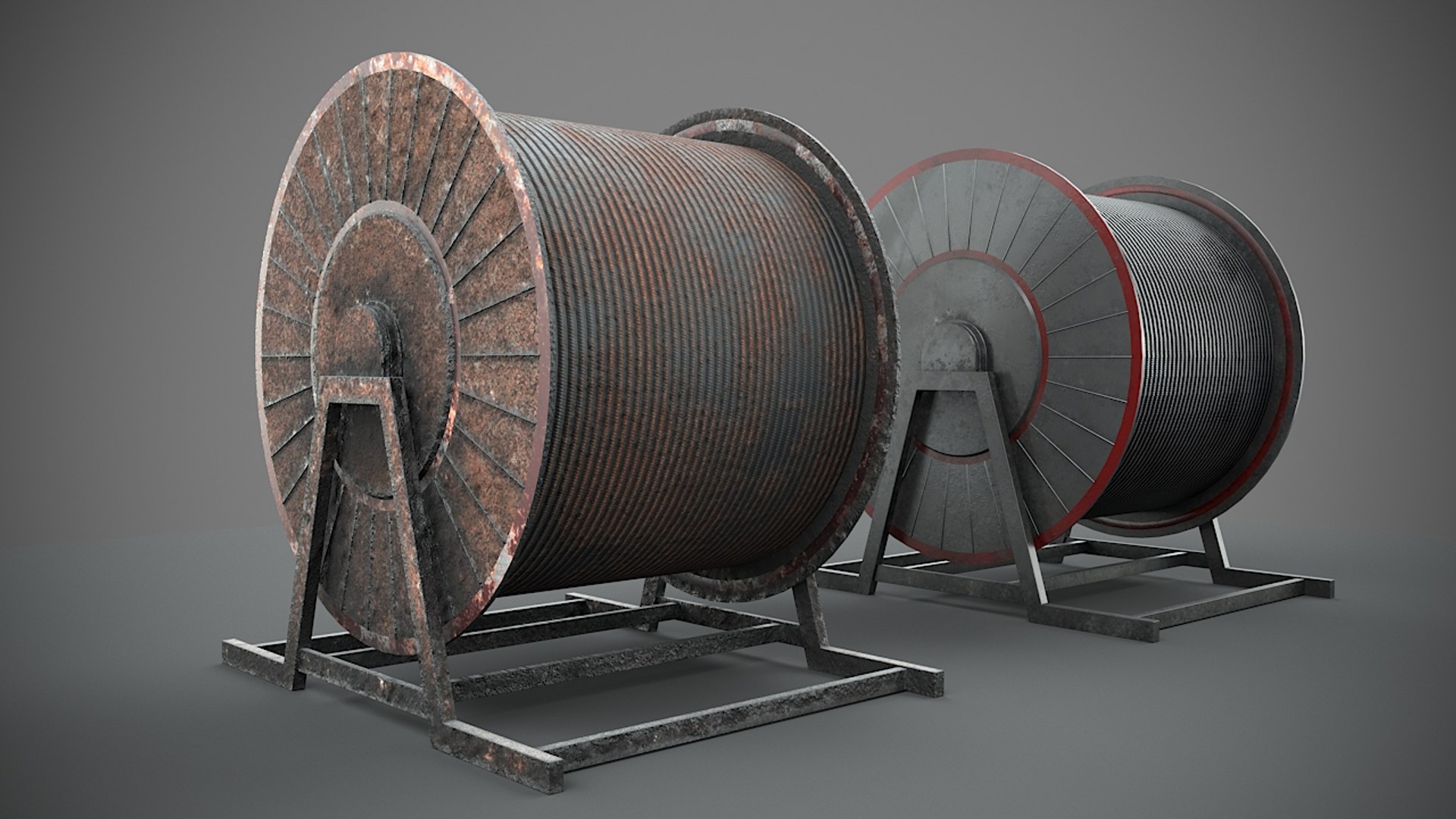 3D Cable Reel Industrial Model - TurboSquid 1447927