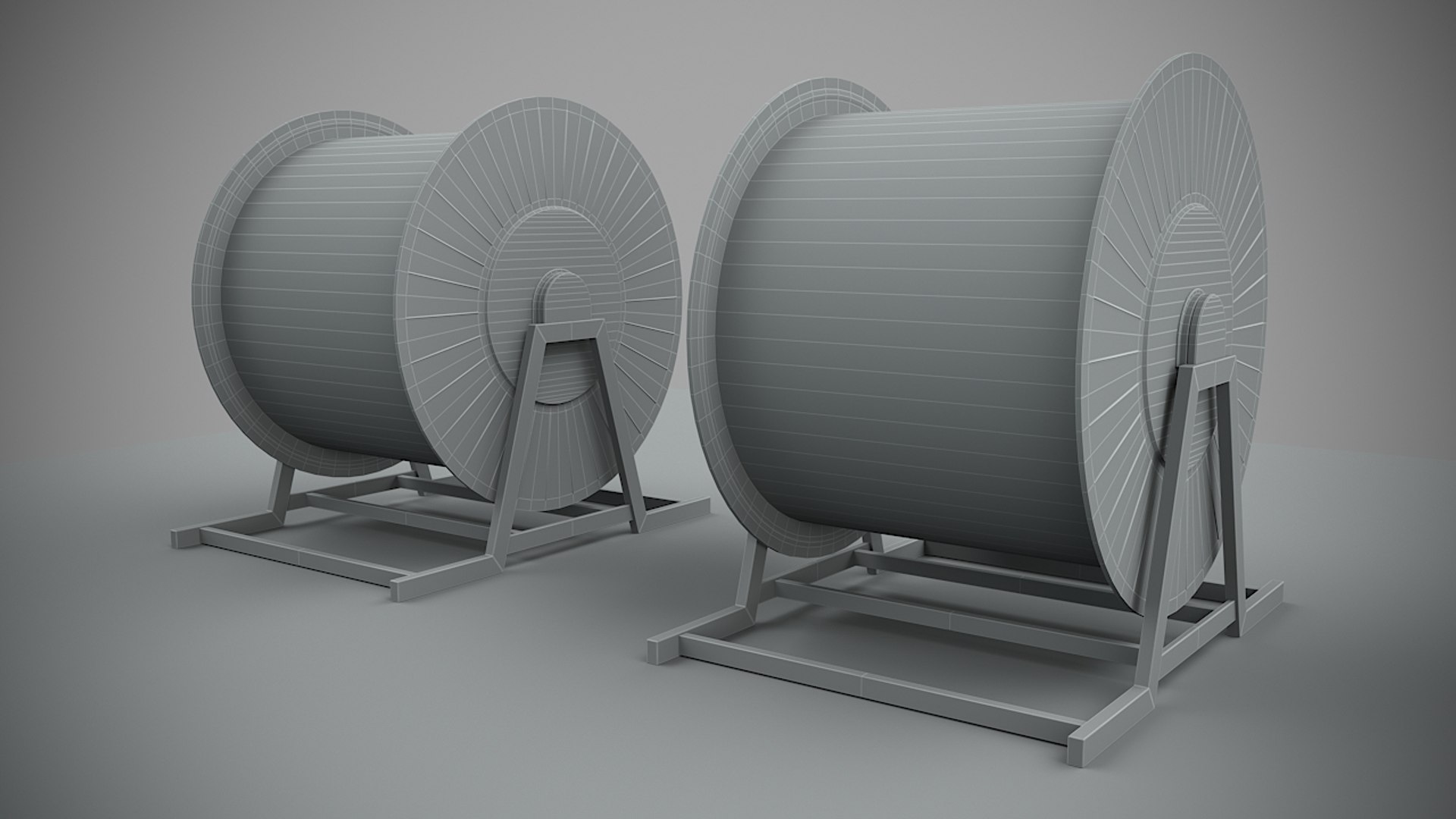 3D Cable Reel Industrial Model - TurboSquid 1447927