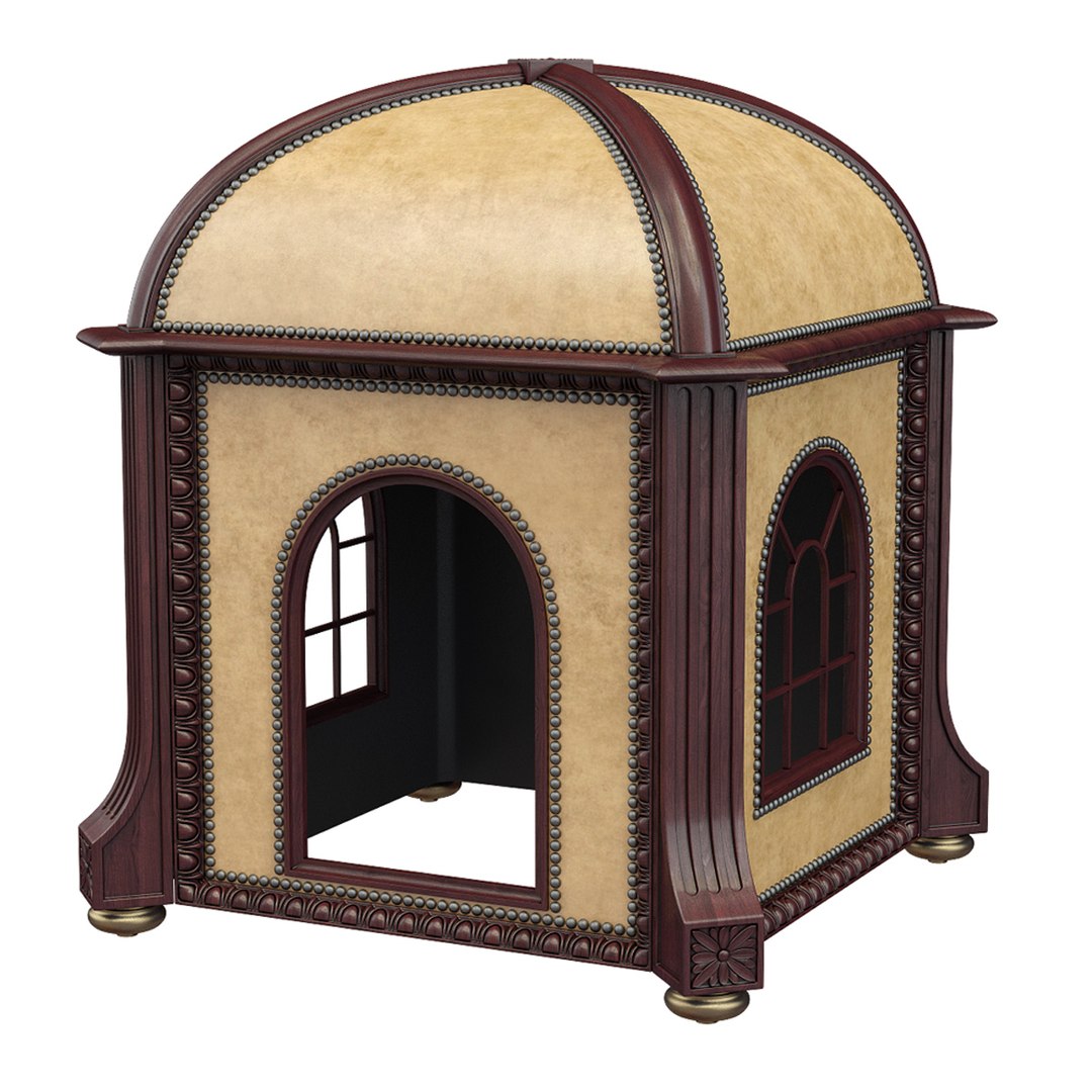 Small indoor dog house model - TurboSquid 1503312