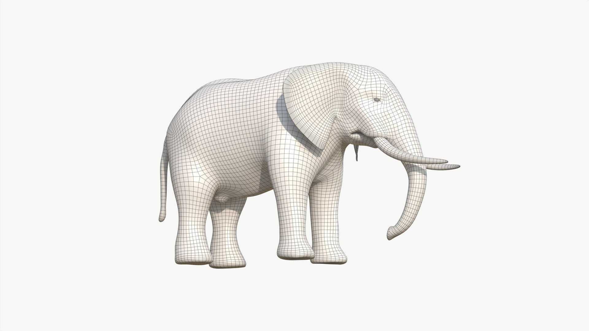 Realistic Elephant 3D Model - TurboSquid 2205090
